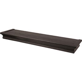 Floating Shelf, Beveled Design, Espresso, 24-In. - Serving Alabama ...