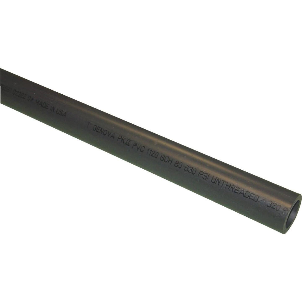 Charlotte Pipe 3/4 In. x 20 Ft. Schedule 80 Gray PVC Pressure Pipe ...