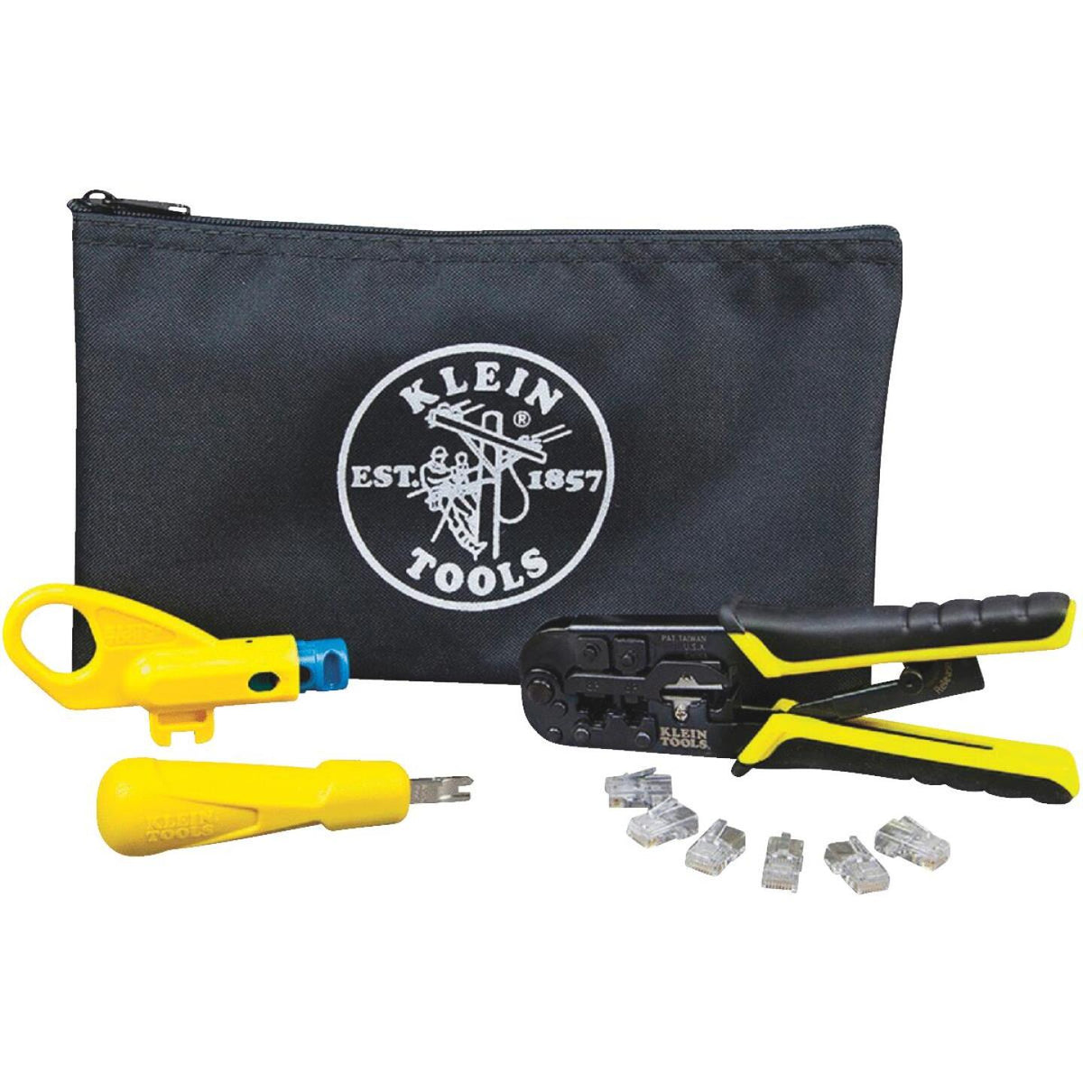 Klein Twisted Pair Modular Cable Connector Kit (10-Piece) - Serving ...