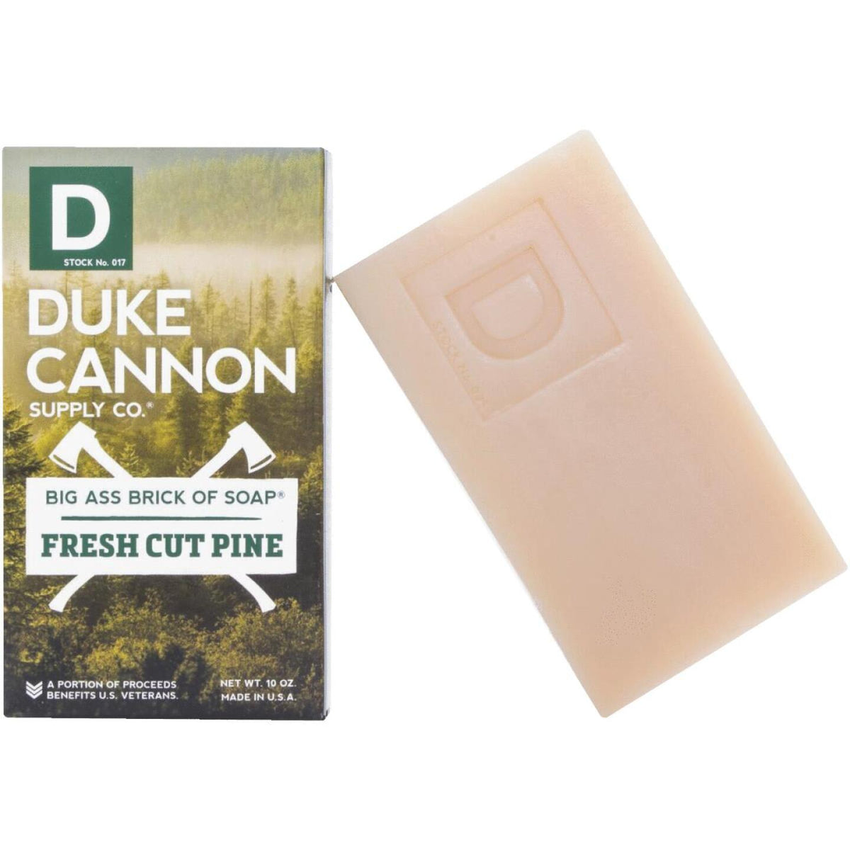 Duke Cannon 10 Oz. Fresh Cut Pine Big Ass Brick of Soap - Serving ...