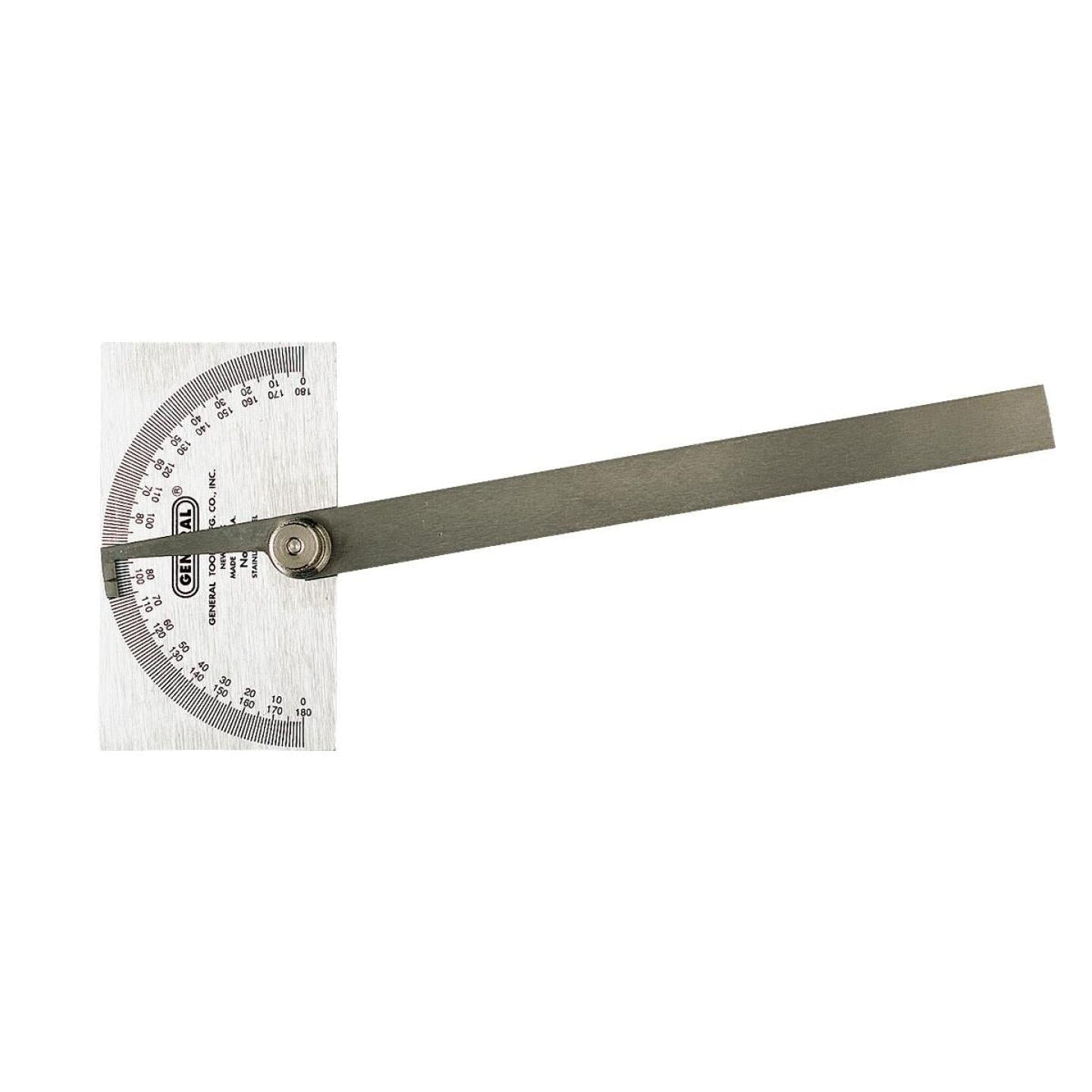 General Tools Steel Square Head Protractor - Serving Alabama - Oxford ...