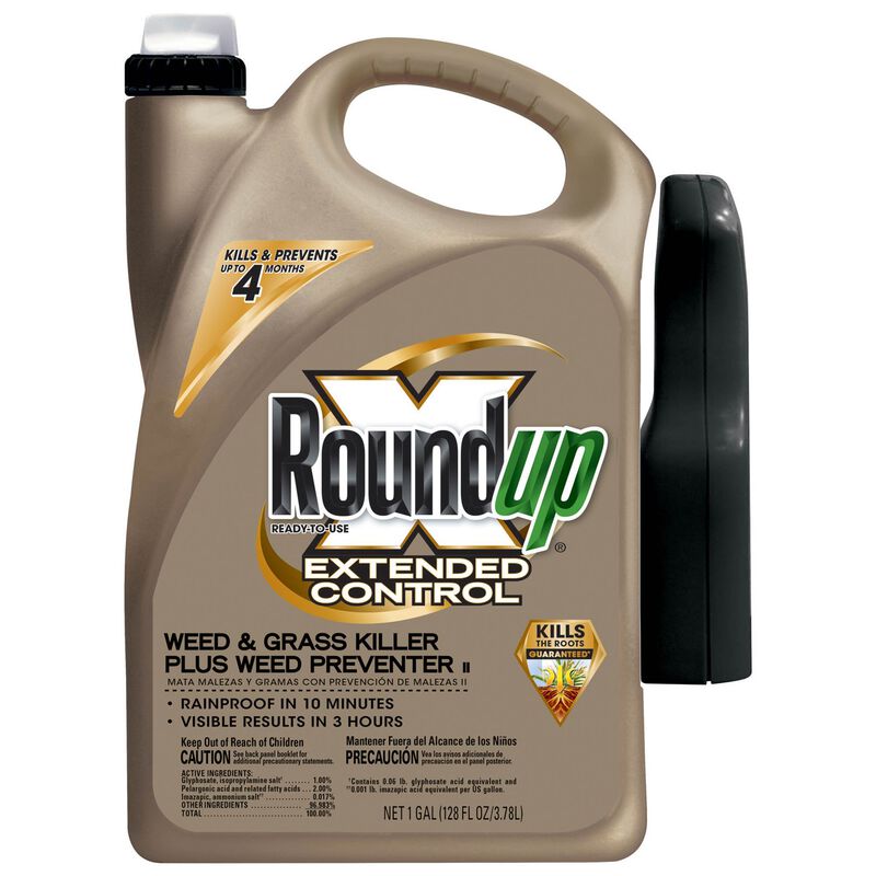 Roundup® Extended Control Weed & Grass Killer Plus Weed Preventer II ...