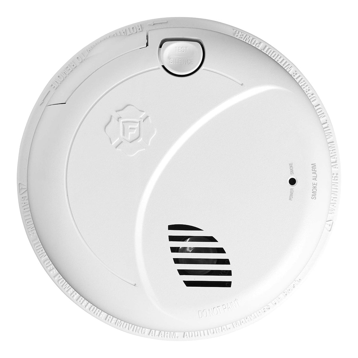 BRK 1046721 Interconnect Hardwire Smoke Alarm W/Battery Backup & Voice ...