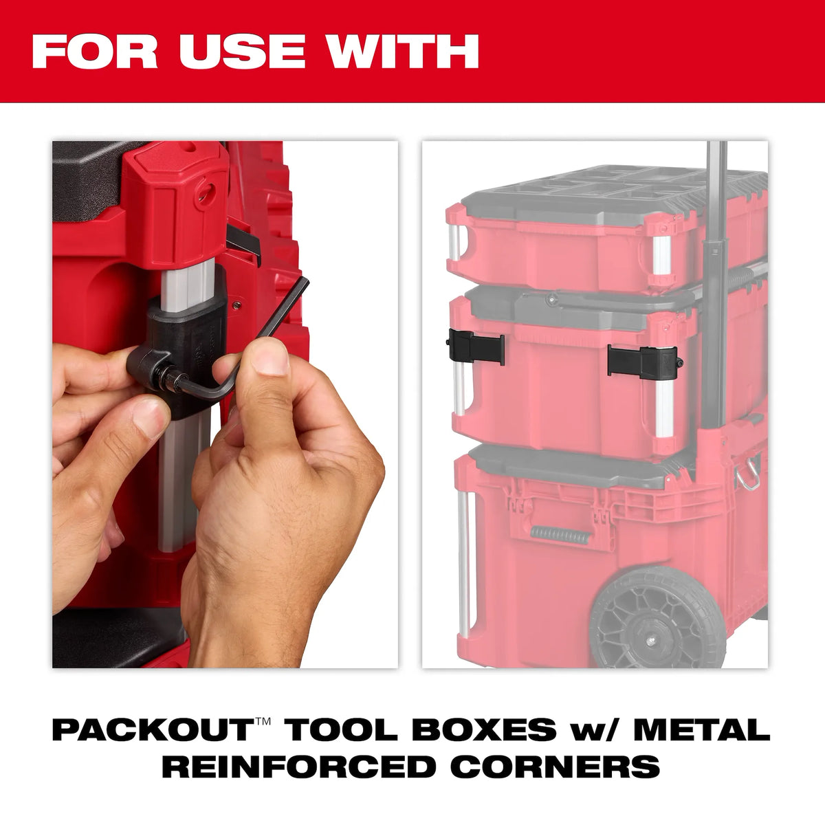 Milwaukee PACKOUT™ Tool Box Long Tool Holder Attachment - Serving ...